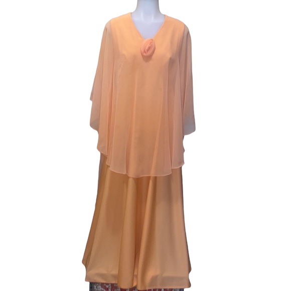 Vintage | Dresses | Vintage 7s80s Union Made Mother Of Bride ...